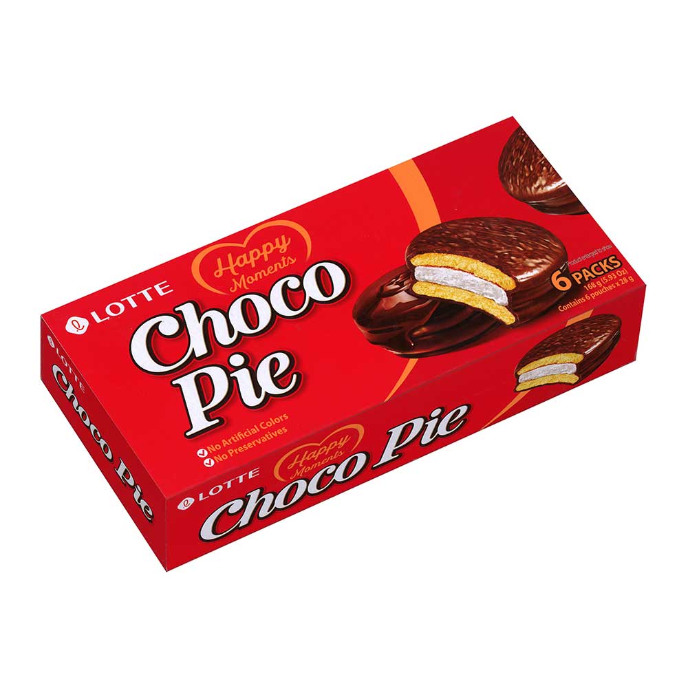 Lotte Choco Pie Tortina di Pan di Spagna e Marshmallow