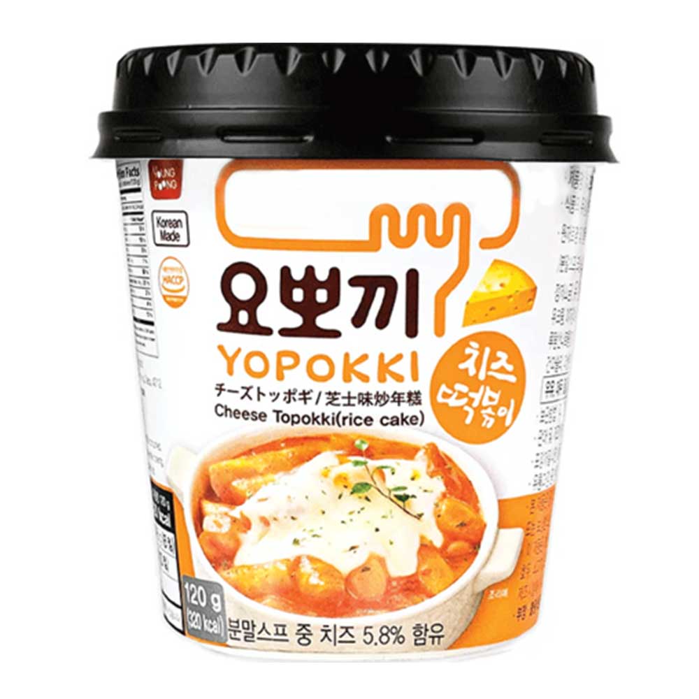 Yopokki Tteokbokki Cup con Formaggio - 120g